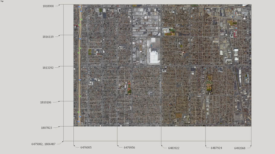 South Los Angeles Grid Reference | 3D Warehouse