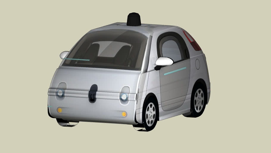 Google - self drive car | 3D Warehouse