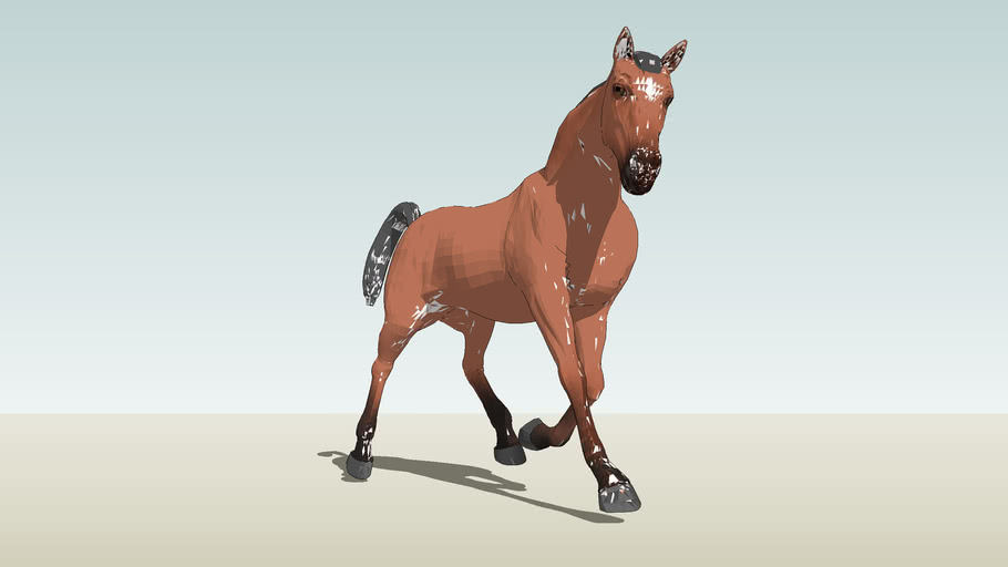 horse - prancing | 3D Warehouse
