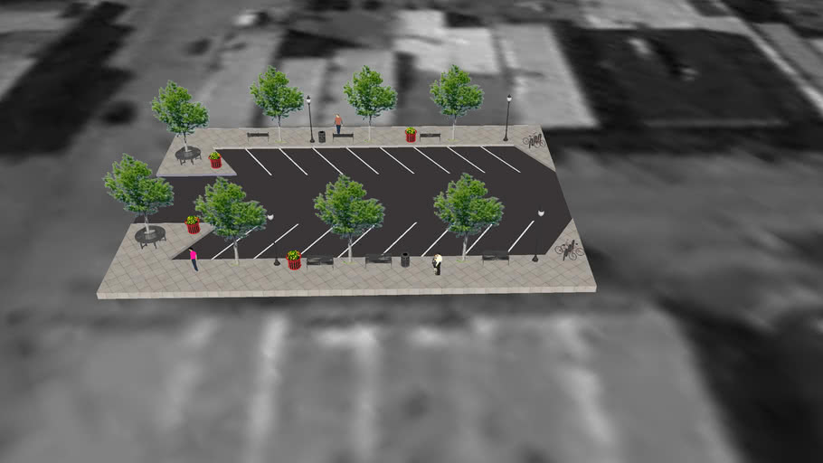 Streetscape Midblock | 3D Warehouse