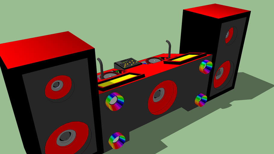 Cabina Dj | 3D Warehouse