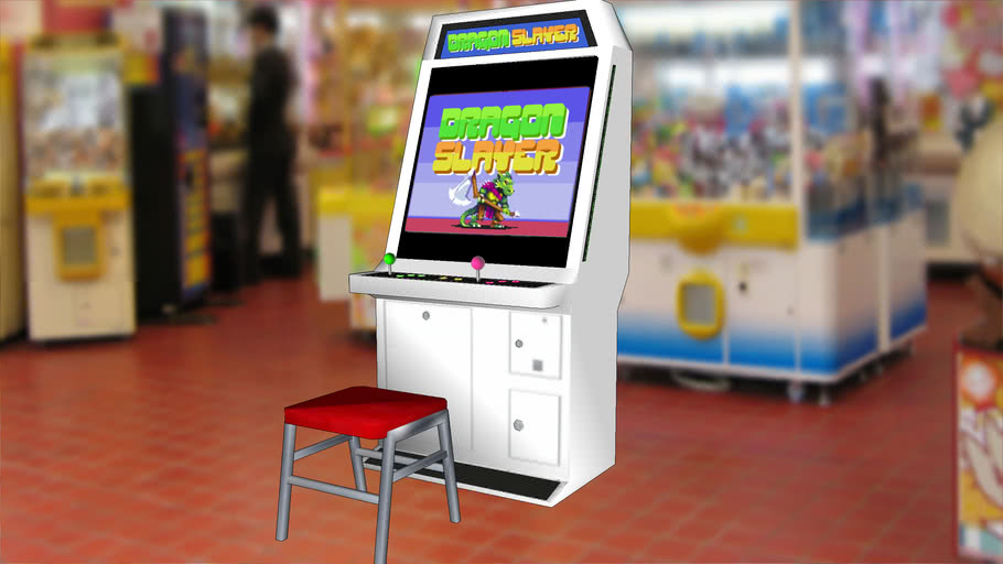 'Dragon Slayer' Arcade Machine | 3D Warehouse