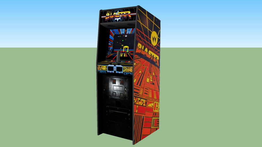 Blaster arcade game Rev.2 | 3D Warehouse