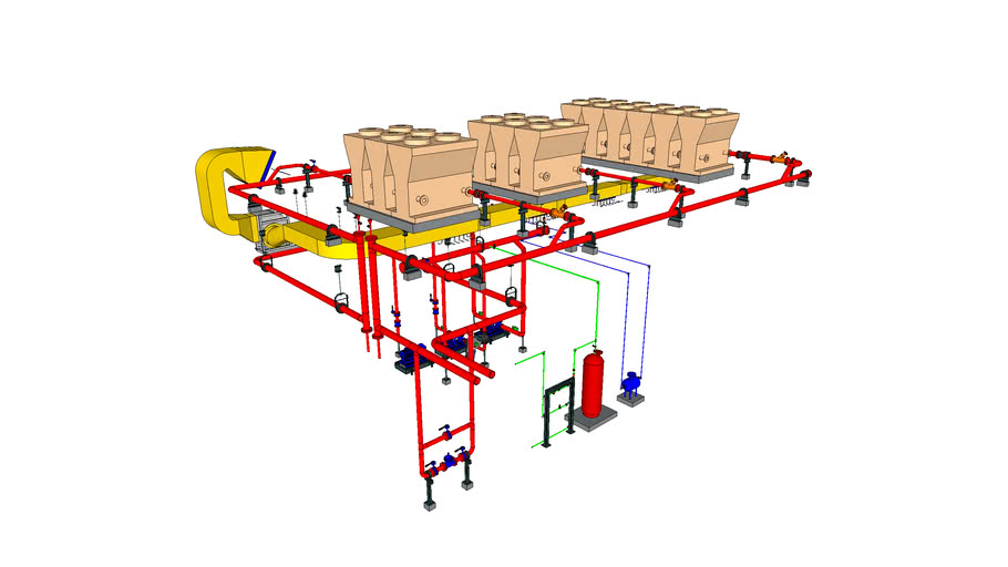 Chiller Plant Rev.0 | 3D Warehouse