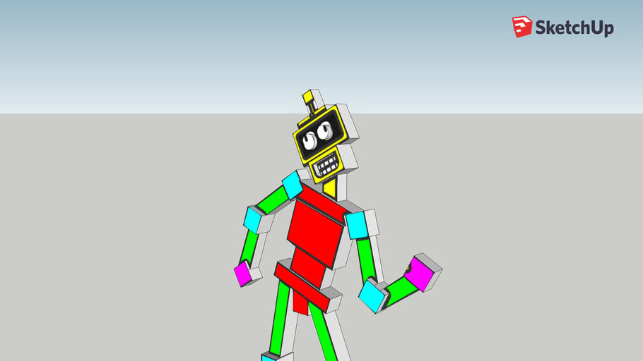 Disco_robot | 3D Warehouse