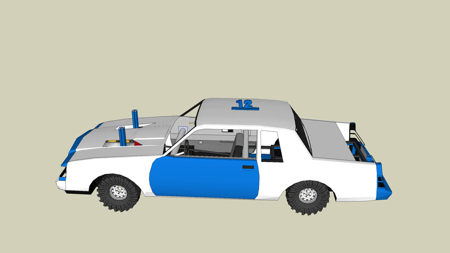 Oldmobile demo derby car | 3D Warehouse