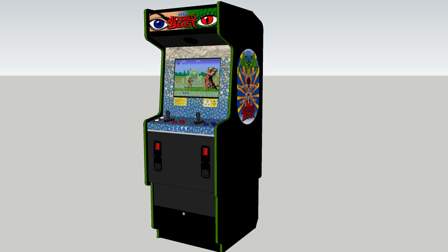 Altered Beast arcade game | 3D Warehouse