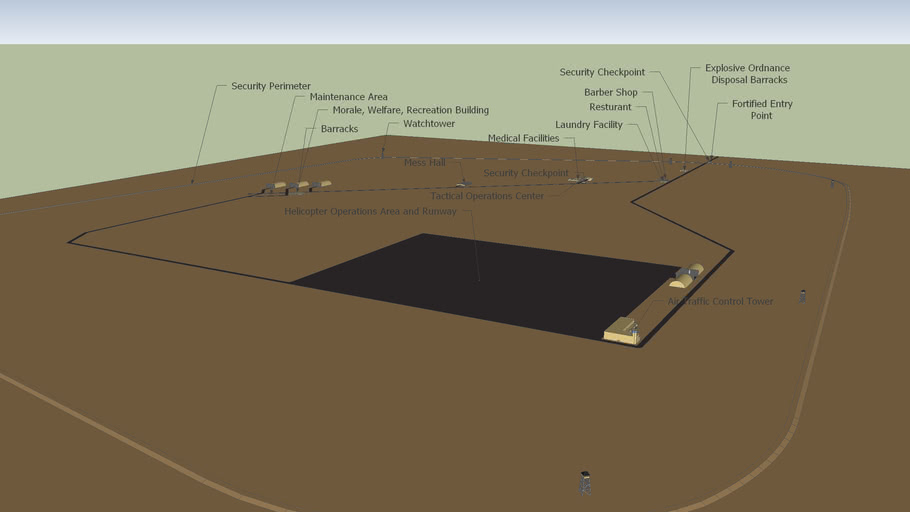 Forward Operating Base Caleston | 3D Warehouse