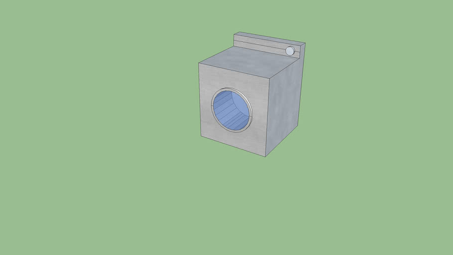 Pretty Washing Machine | 3D Warehouse