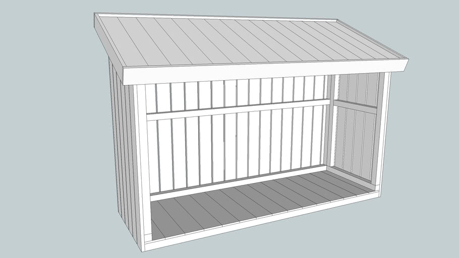 6ft Log Store | 3D Warehouse