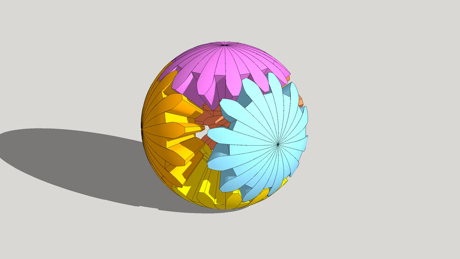 Gear Sphere | 3D Warehouse