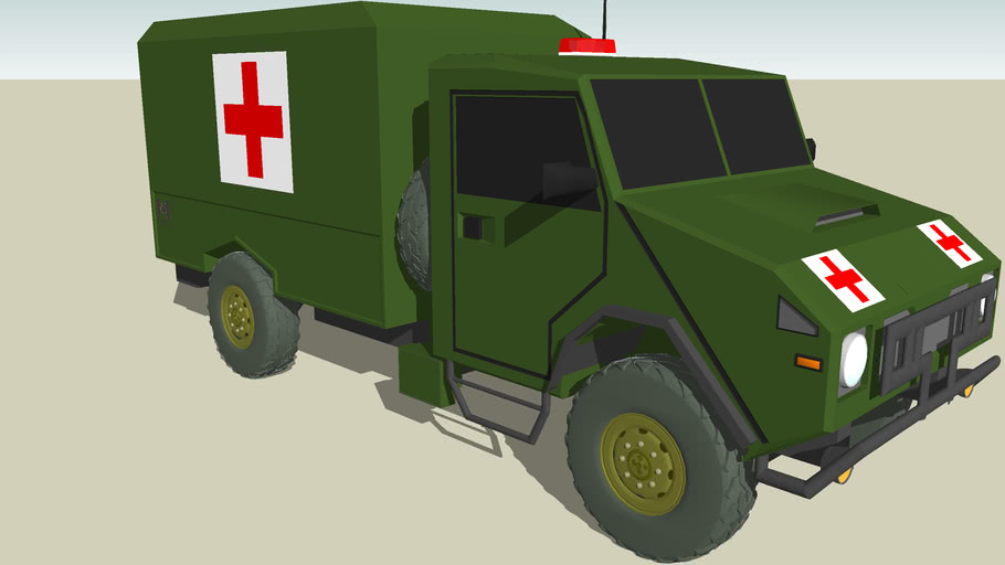 ARMY - LSVW - Ambulance | 3D Warehouse