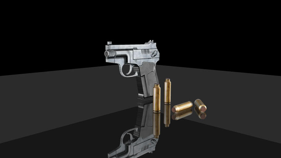 Russian PSS Silent pistol (not 2d) | 3D Warehouse