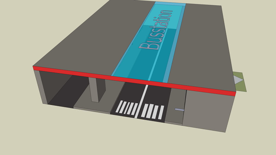 Bus station | 3D Warehouse