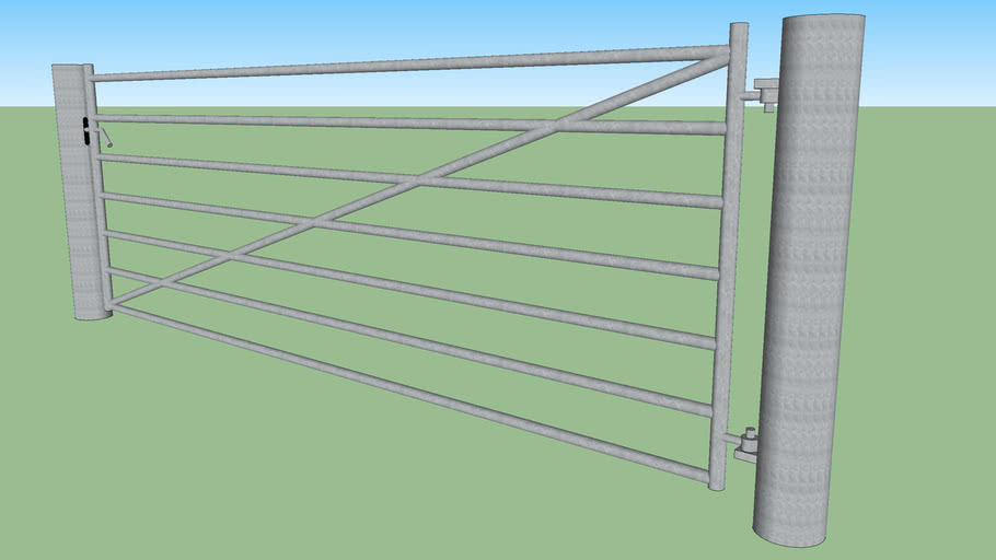 metal gate | 3D Warehouse