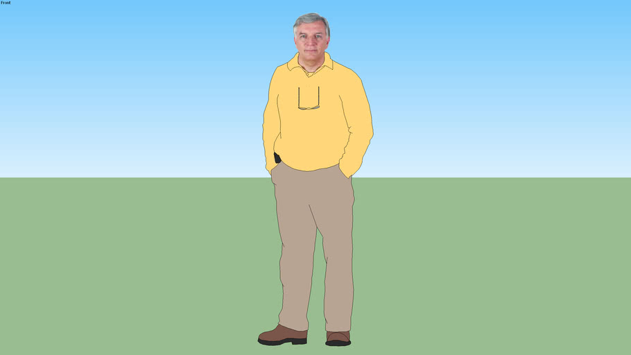 2D_MAN_LUIS | 3D Warehouse