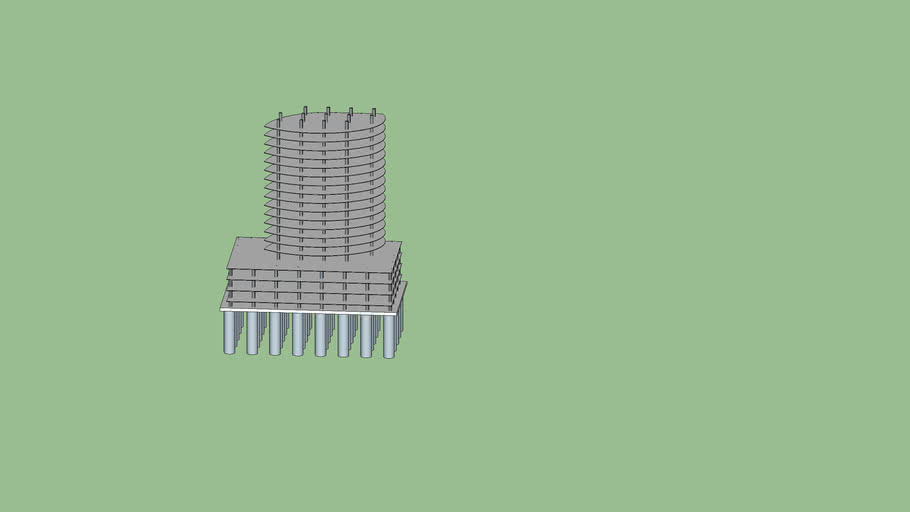 STRUCTURAL PILE FOUNDATION | 3D Warehouse