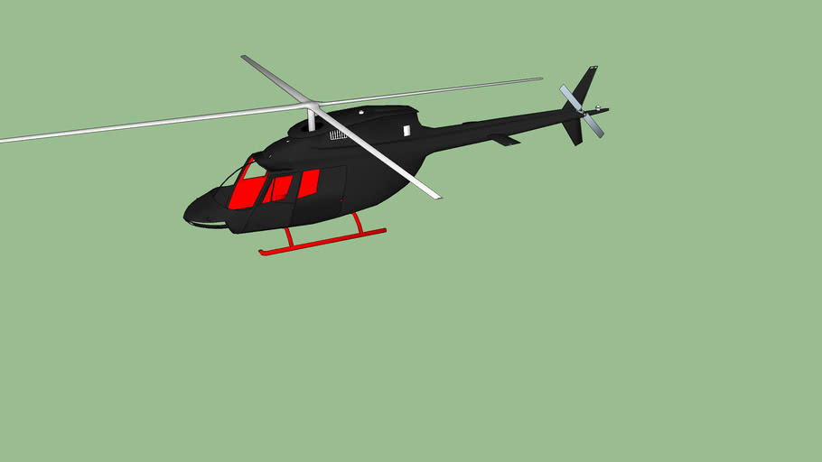 basic helicopter with hidden windows | 3D Warehouse