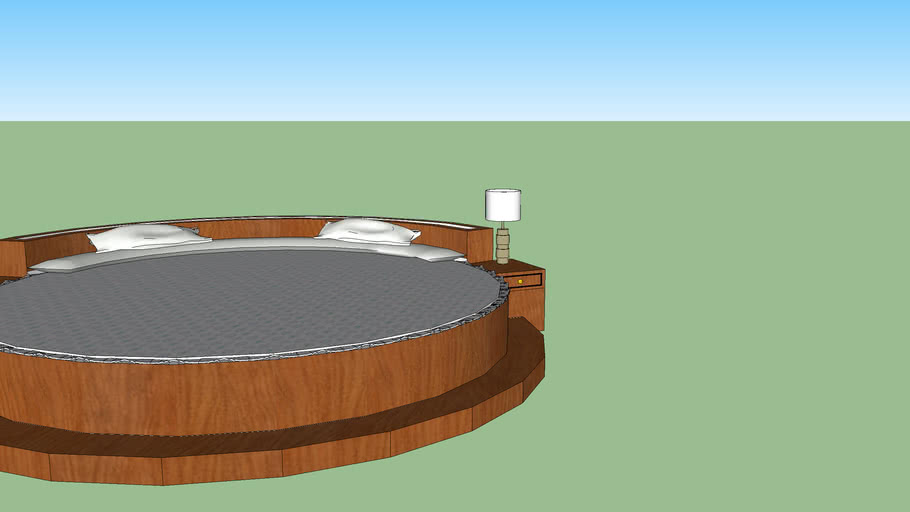 round bed | 3D Warehouse