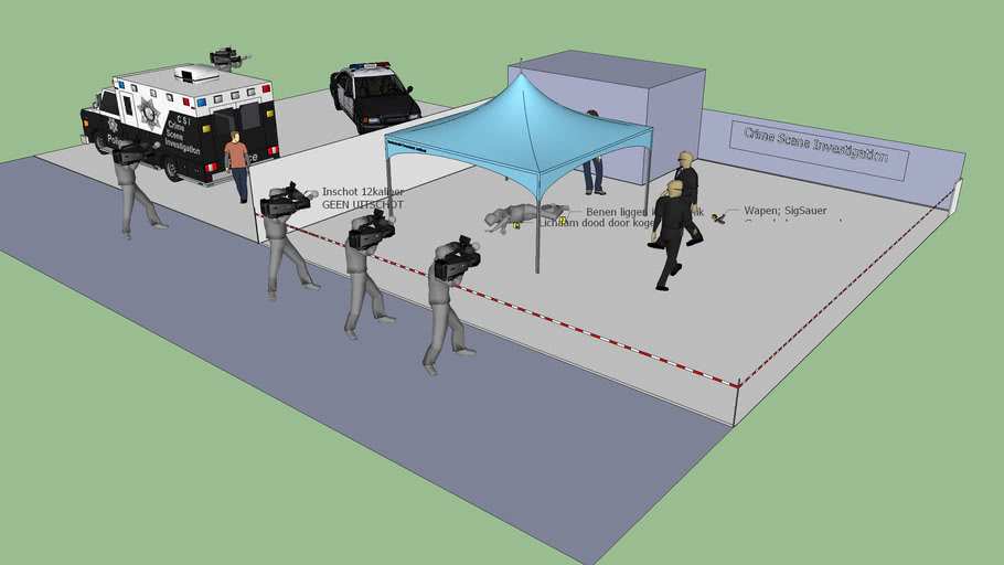 Crime Scene | 3D Warehouse