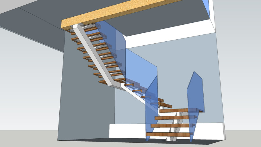 Floated Stair | 3D Warehouse