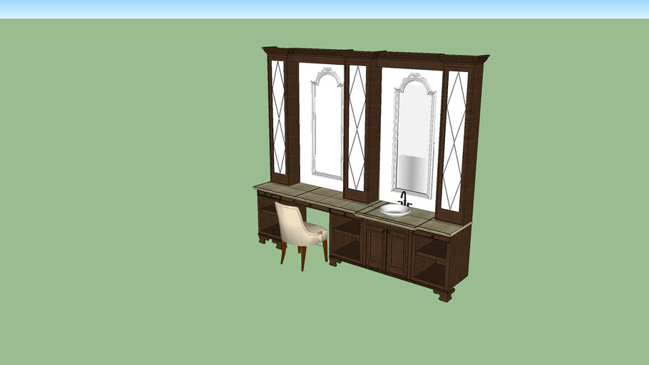 Vanity | 3D Warehouse