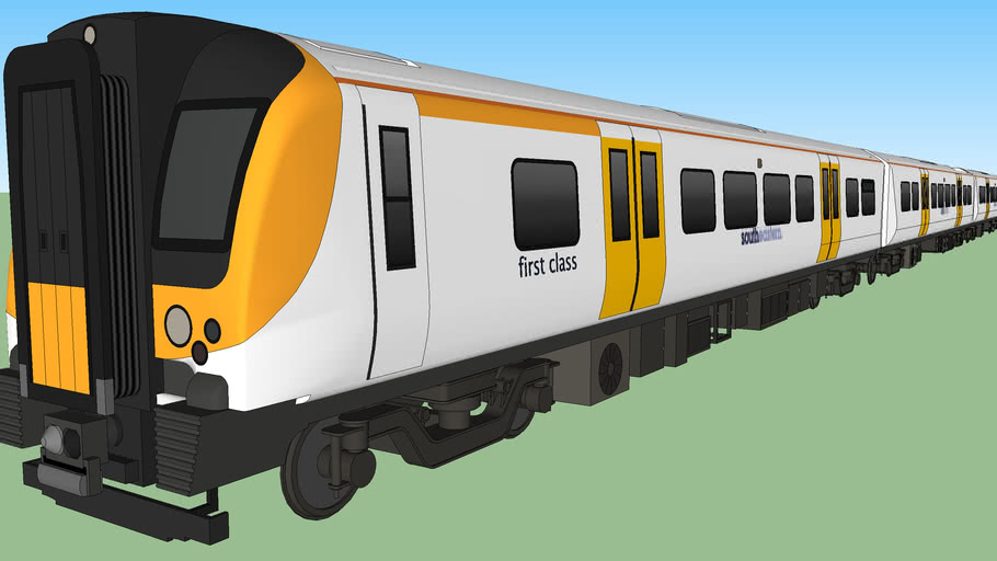 Class 450 Desiro Southeastern (Concept) 4-Car | 3D Warehouse