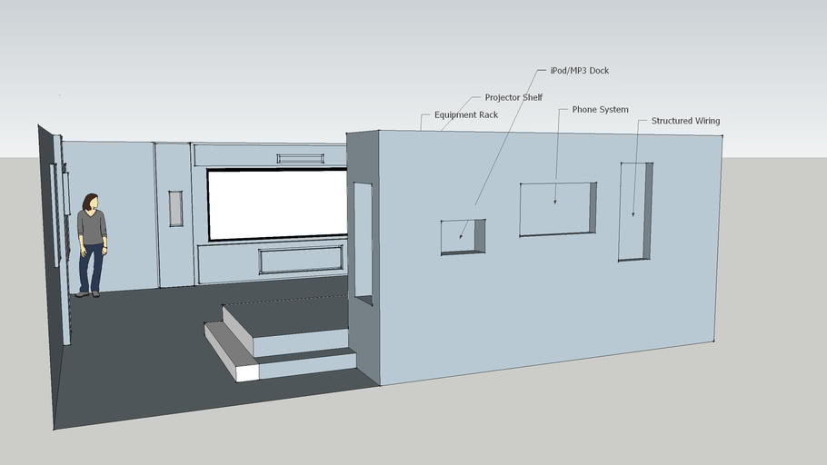 Etter Home Theater Project | 3D Warehouse
