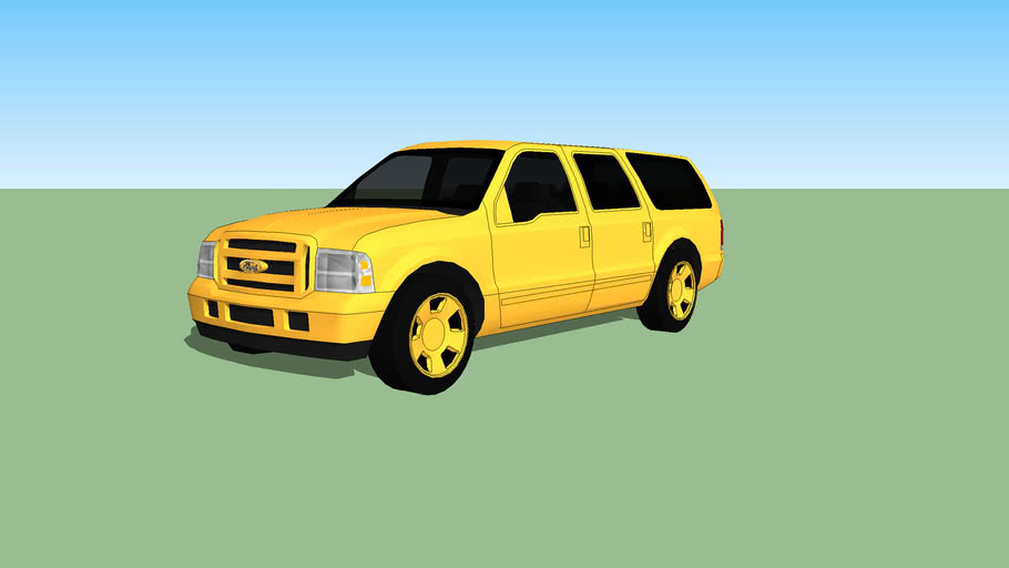 ford excursion taxi | 3D Warehouse