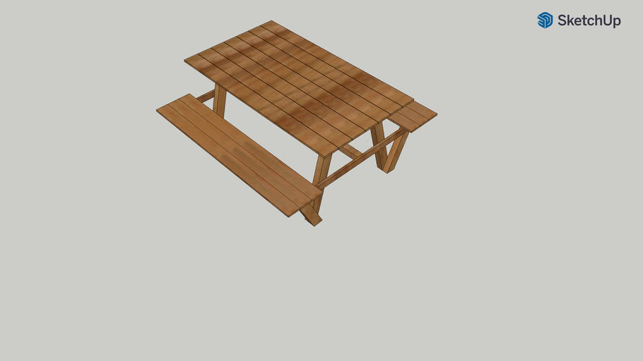 picnic table | 3D Warehouse