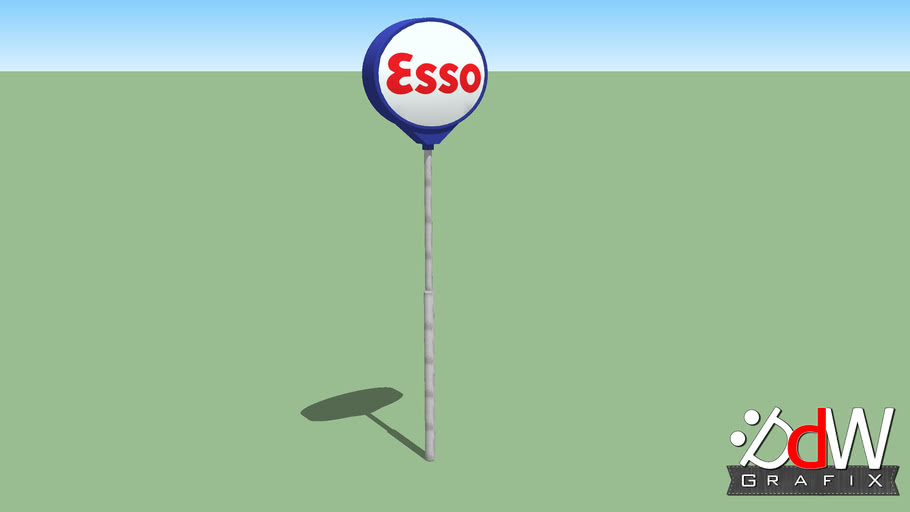 Esso Reclamemast | 3D Warehouse