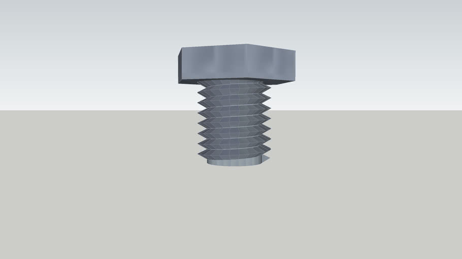 Hex Head Screw | 3D Warehouse