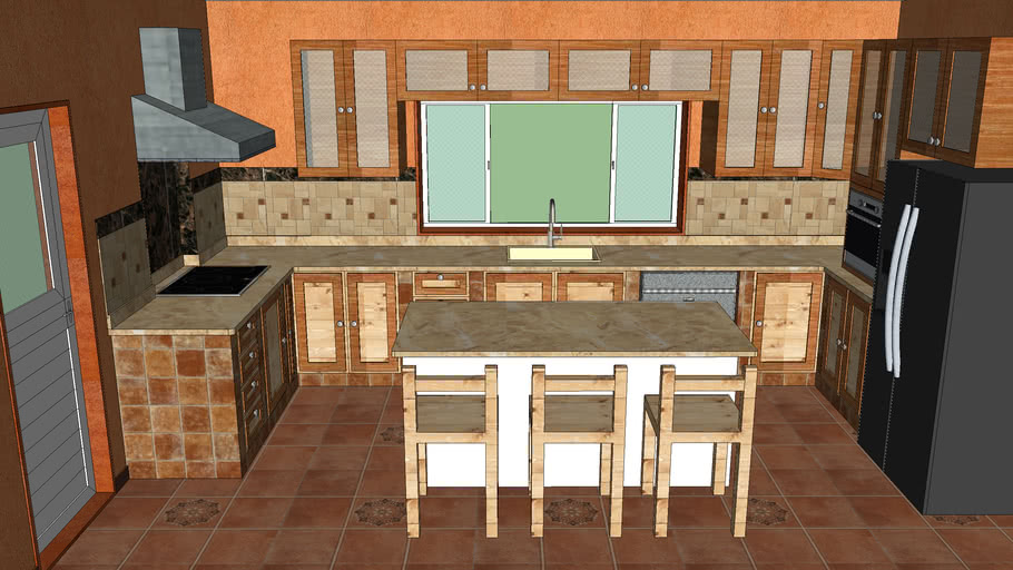 Classic Kitchen 1 | 3D Warehouse