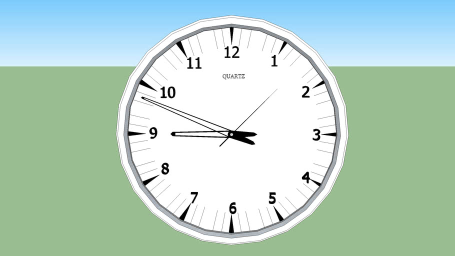 Quartz clock | 3D Warehouse
