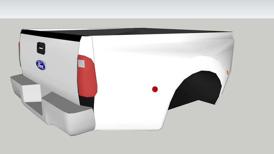 Ford dually pickup bed (Short box) | 3D Warehouse
