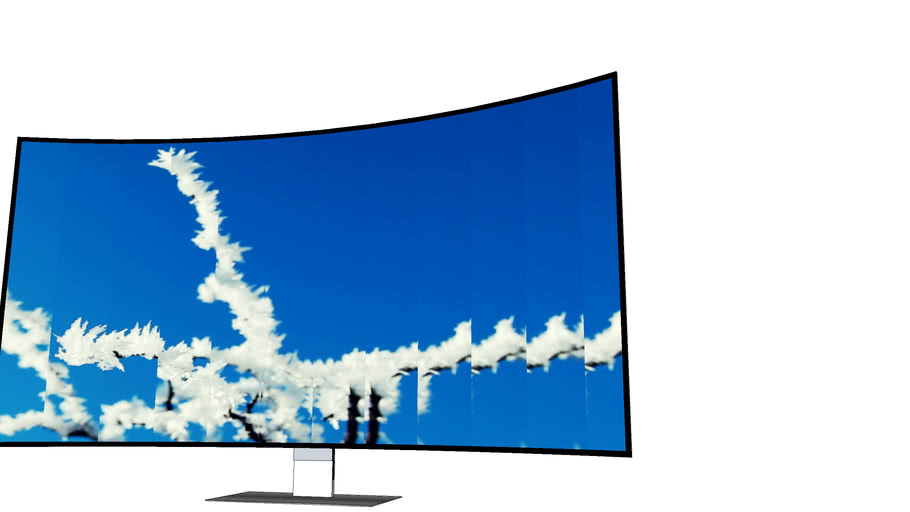 curved+TV | 3D Warehouse