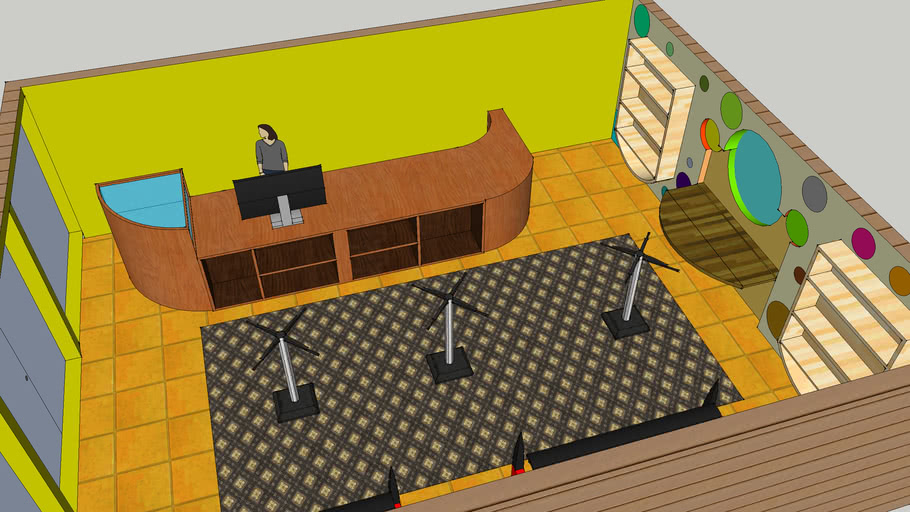 Small Shop Inetrior | 3D Warehouse