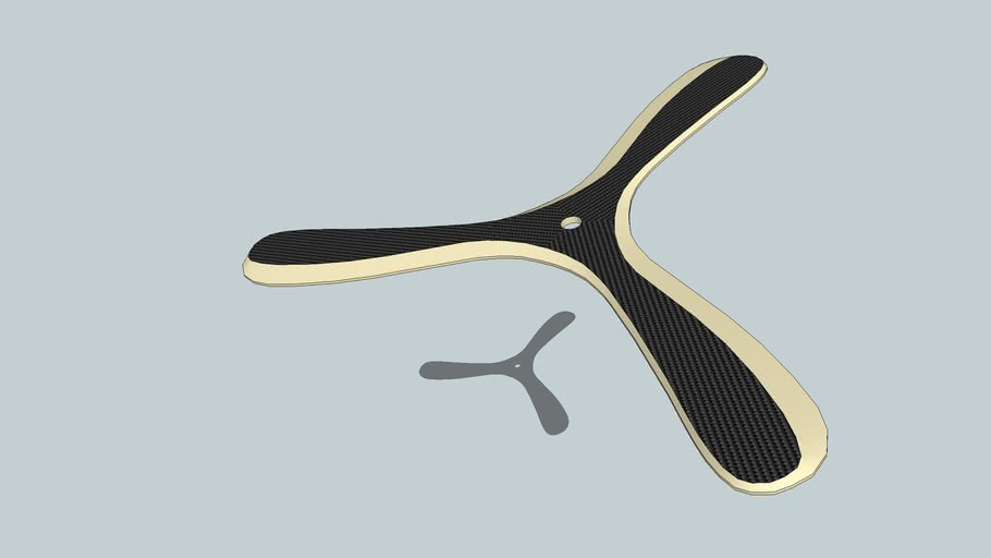 Tri-wing Boomerang | 3D Warehouse
