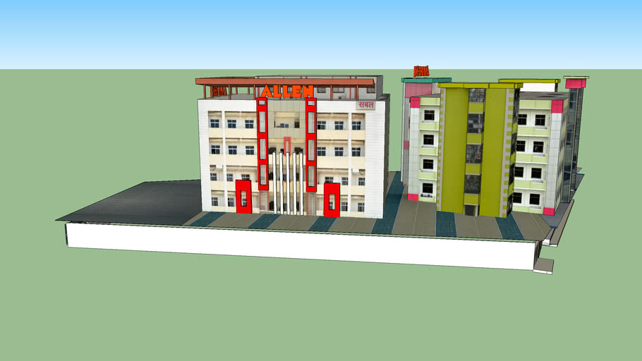 'Sankalp & Sabal' Allen Career Institute Kota, Rajasthan, India | 3D ...