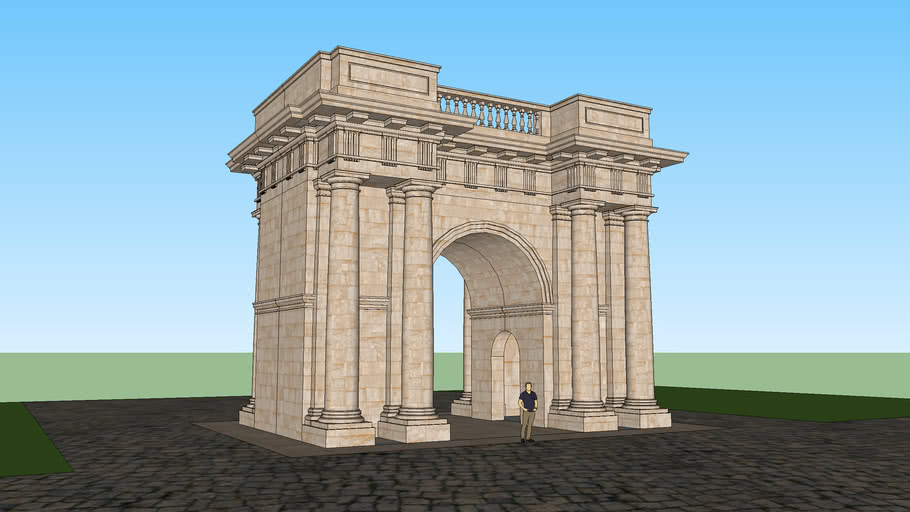 Roman gate | 3D Warehouse