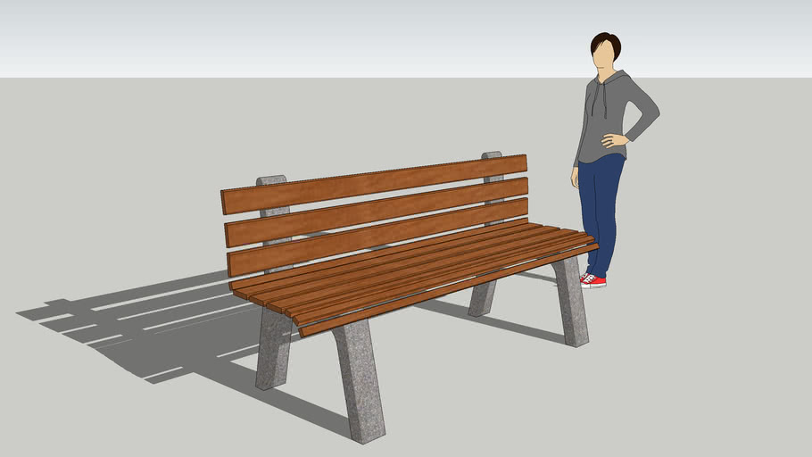 Park Bench | 3D Warehouse