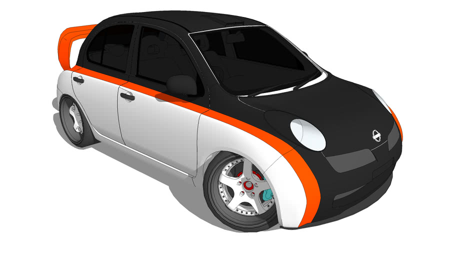 Nissan March | 3D Warehouse