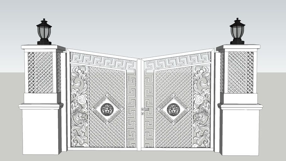 Fancy gate | 3D Warehouse