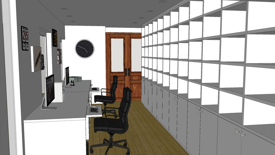 Bureau+modern | 3D Warehouse