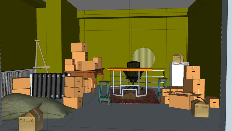 3d model of set design | 3D Warehouse