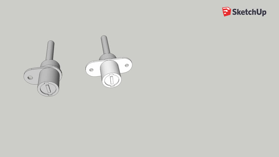 Cylinder Locks - Hafele | 3D Warehouse