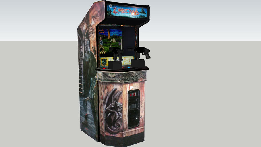 Zombie Raid arcade game | 3D Warehouse