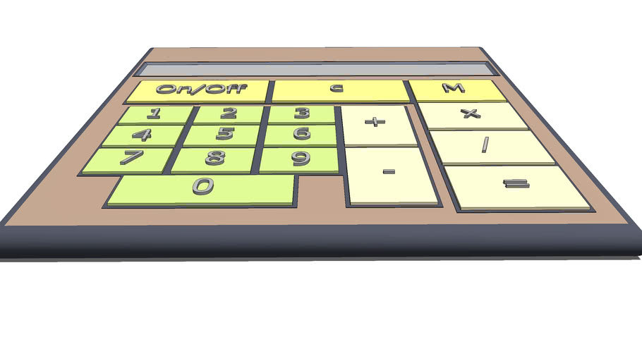 Calculator | 3D Warehouse