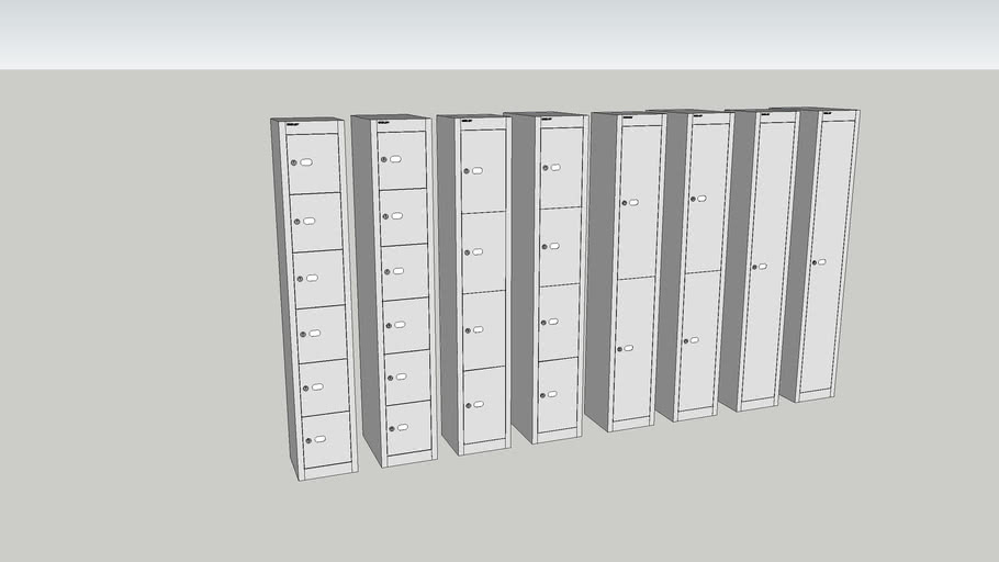 BISLEY CLK lockers | 3D Warehouse