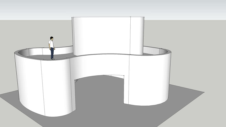 Curved House | 3D Warehouse